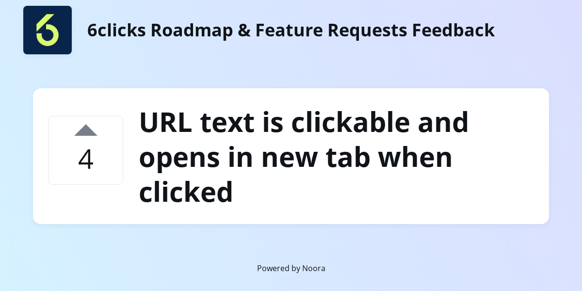 Url Text Is Clickable And Opens In New Tab When Clicked Feature